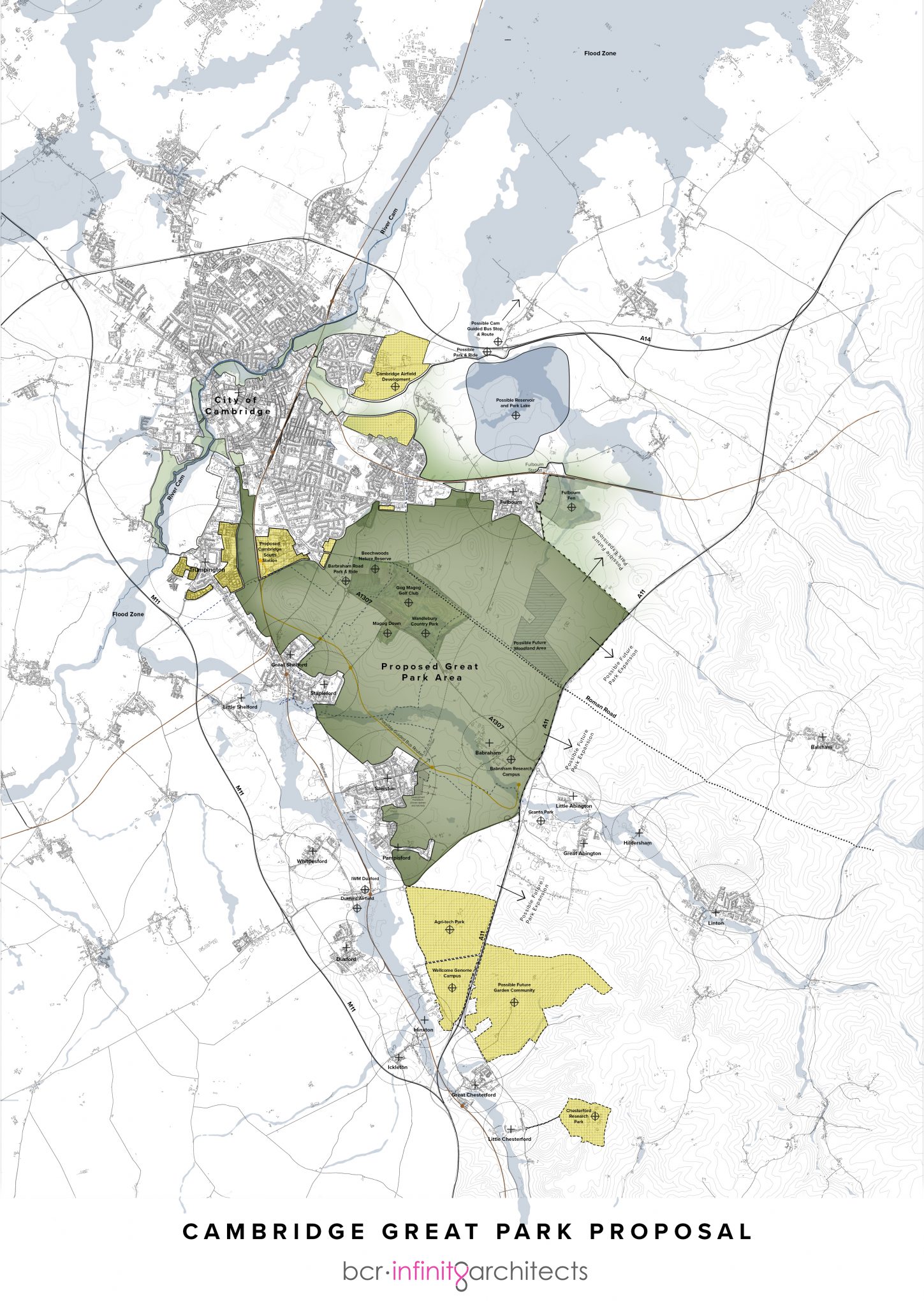 Architects backing Cambridge Great Park plan