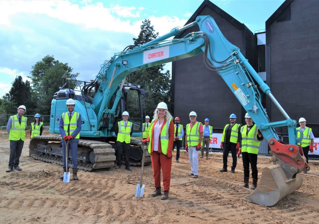 R G Carter begins work on digital tech building at City College Norwich