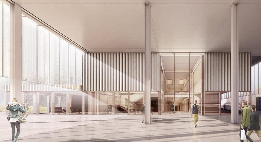 R G Carter begins work on digital tech building at City College Norwich