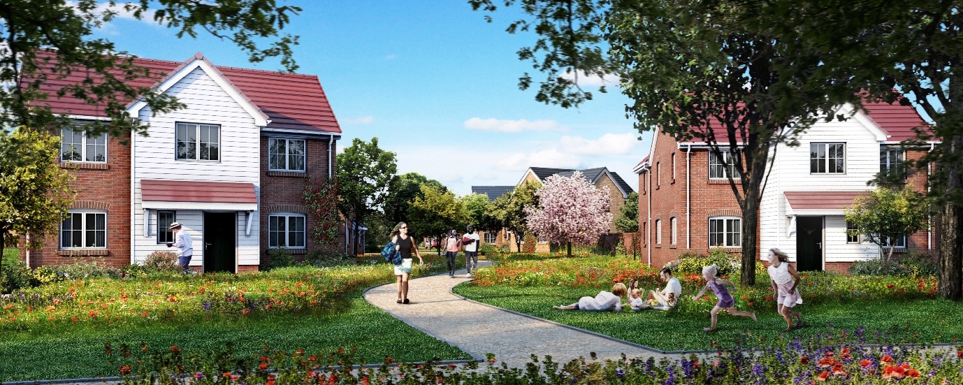 Work begins to deliver 330 homes at Marham Park