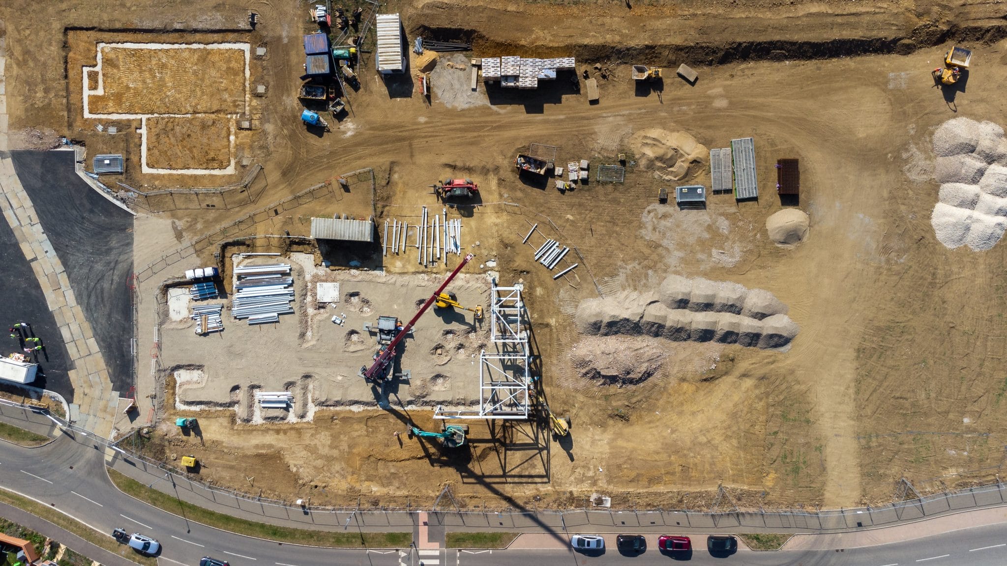 Construction progress at Grace Cook Primary & Pre-School