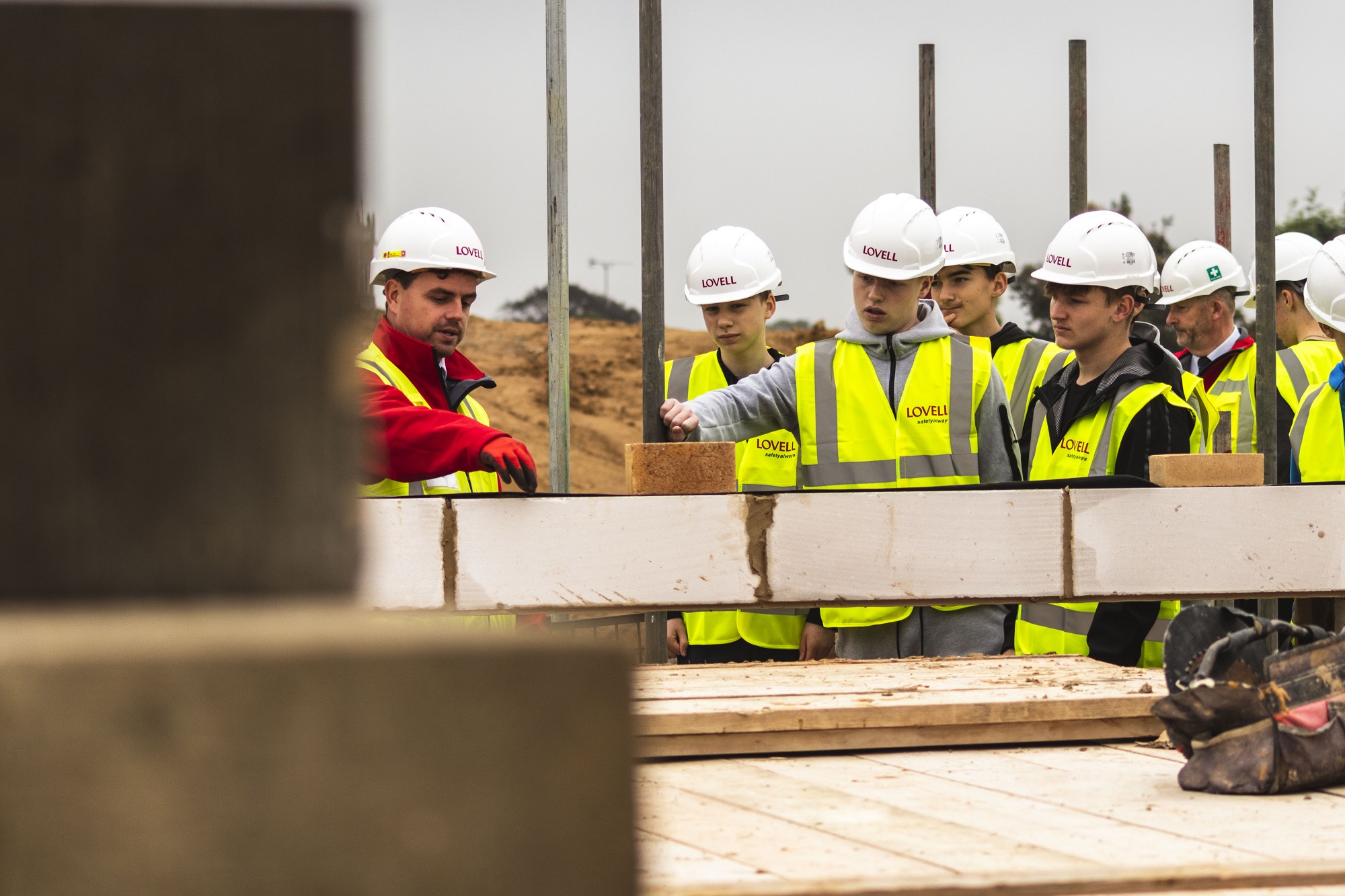 Lovell opens doors to Acle Academy students - Construction Anglia