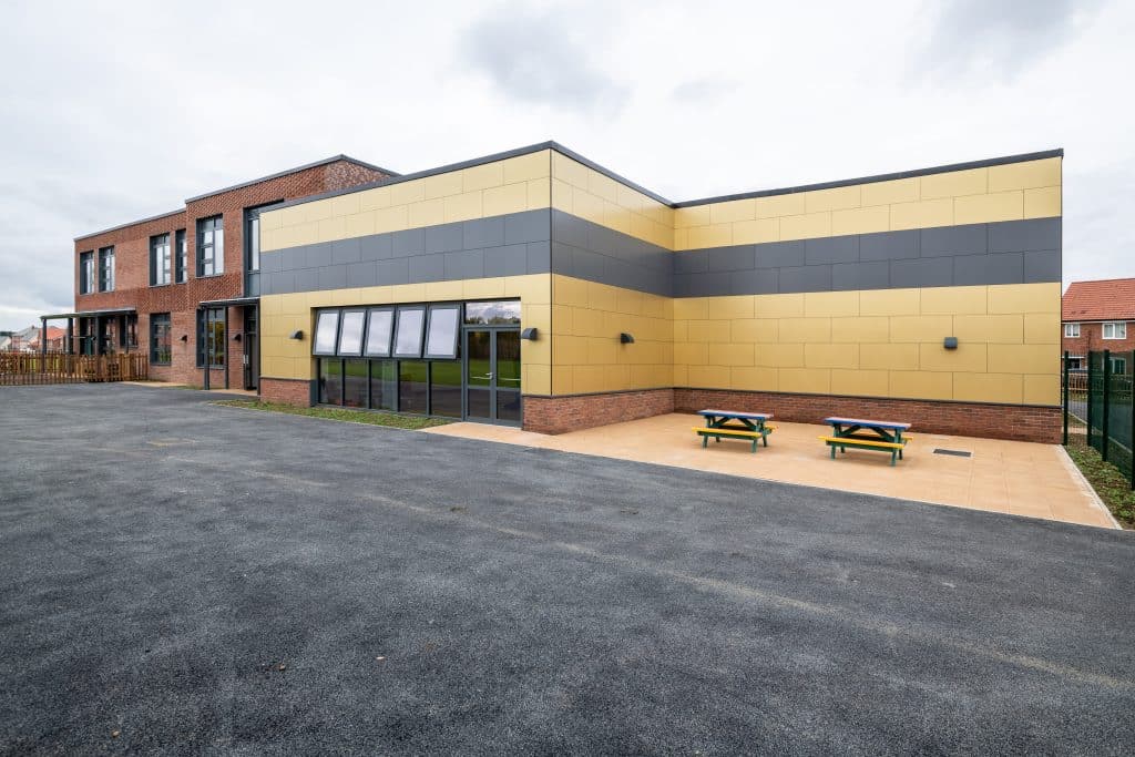 The official opening marks the completion of a new school in Stowmarket - Construction Anglia