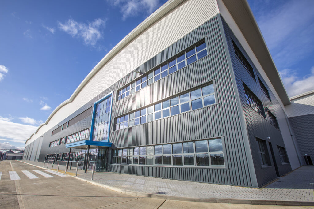 The Range warehouse unveiled at Gateway 14 Stowmarket - Construction Anglia