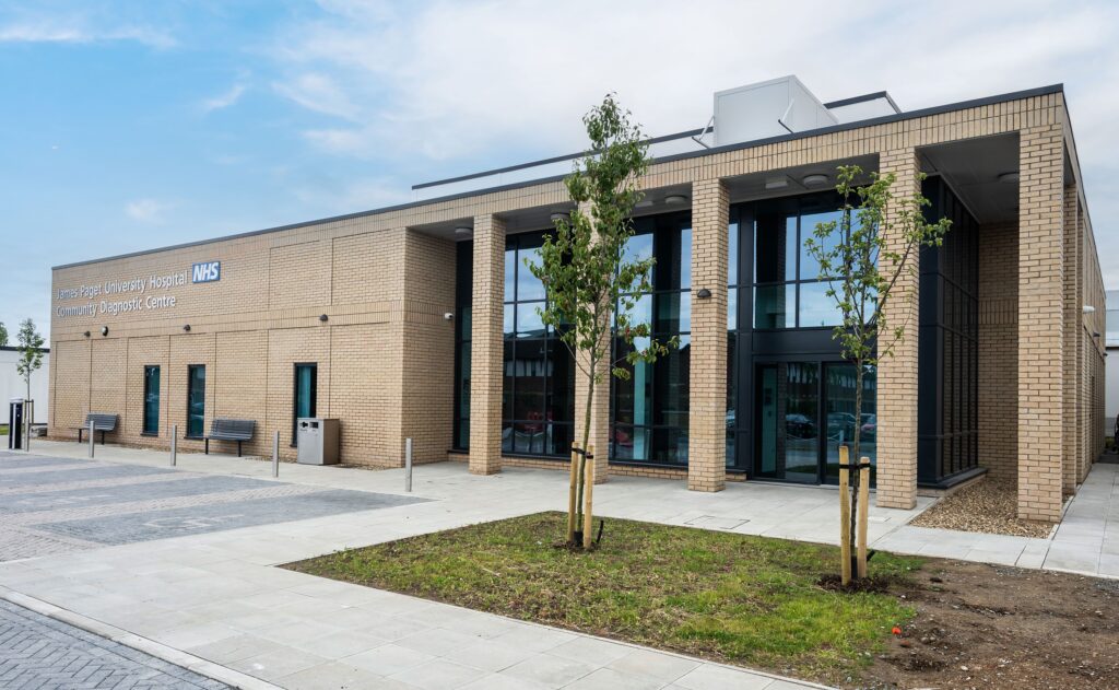James Paget Hospital’s Community Diagnostic Centre Opens - Construction ...