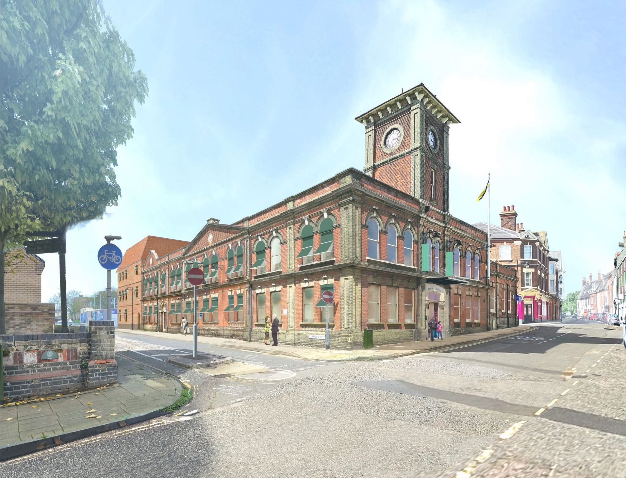 Work begins on transformation of Town Hall and former Post Office in ...